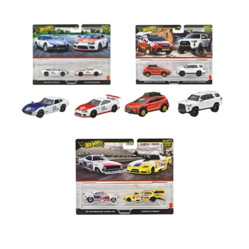 Promo Hot Wheels Car Culture Premium 2 Pack Toyota Supra 2000 Gt - Set ...