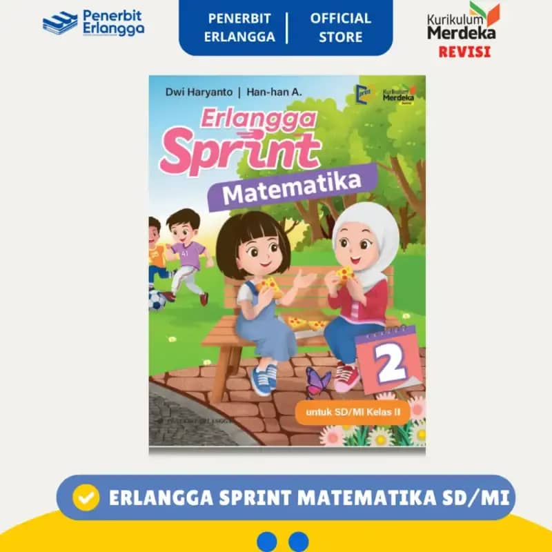 Jual [erlangga Official] Sprint Matematika Revisi Kelas 1 2 3 4 5 Sd/mi Kurikulum Merdeka ...