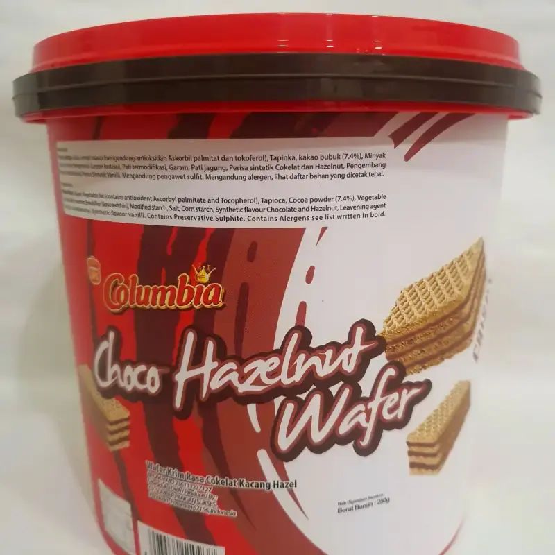 Jual Columbia Wafer Snack Cemilan Ember Hampers Kue Kering Lebaran Idul ...