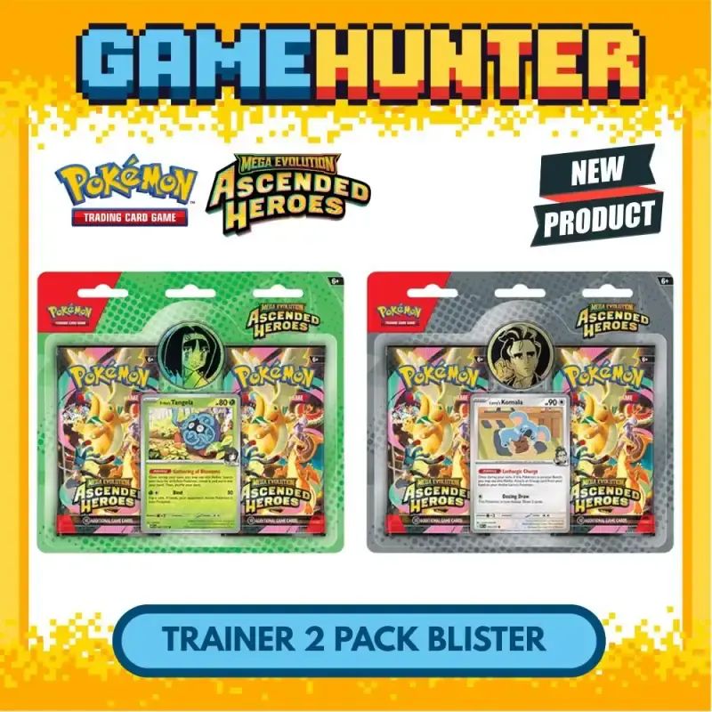 Jual Pokemon Card Game Mega Evolution Ascended Heroes Trainer 2 Pack ...