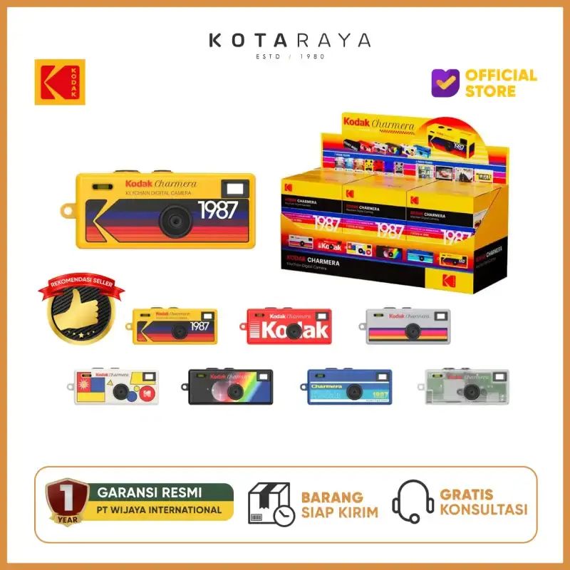 Jual Kodak Charmera Mini Camera Keychain Digital Camera Blind Box Kodak ...
