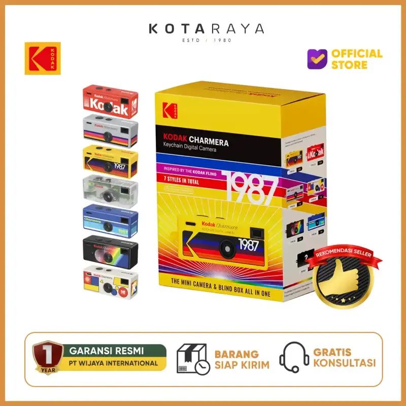 Jual Kodak Charmera Mini Camera Keychain Digital Camera Blind Box Kodak ...
