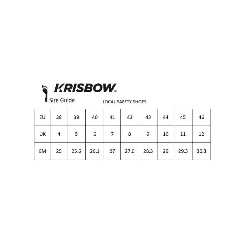 Promo Krisbow Safety Shoes Sepatu Pengaman Chronos Srsscl Diskon 15% Di ...
