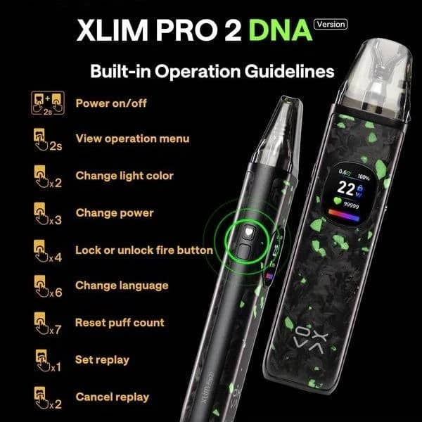 Jual Pod Vape Oxva Xlim Pro 2 Dna Pod Kit Carbon Fiber 30W 1300mah By ...