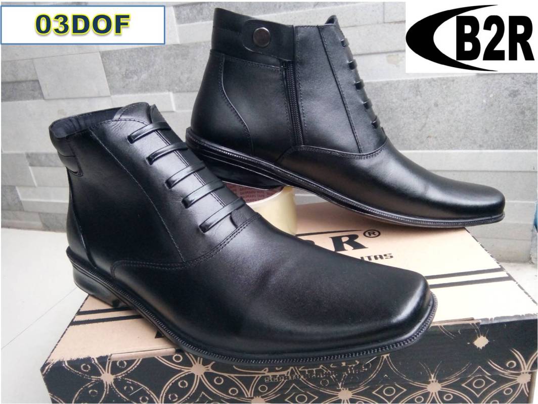 Jual Sepatu Pdh Seri 03dof Kulit Asli Standar Tni Polri Best Quality ...