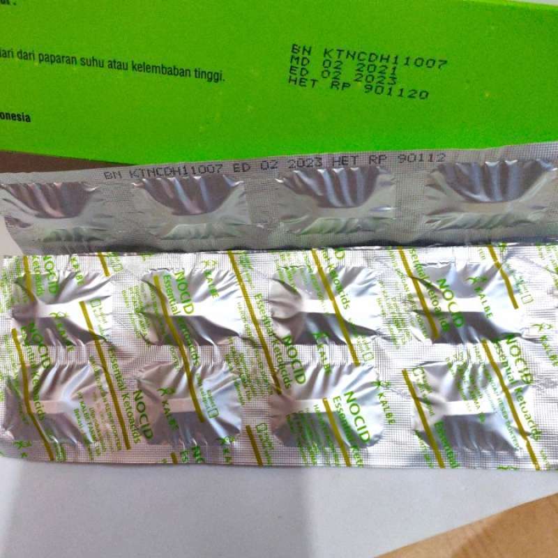 Jual Nocid Kaplet - Kemasan Strip -suplemen Kesehatan Fungsi Ginjal Di ...