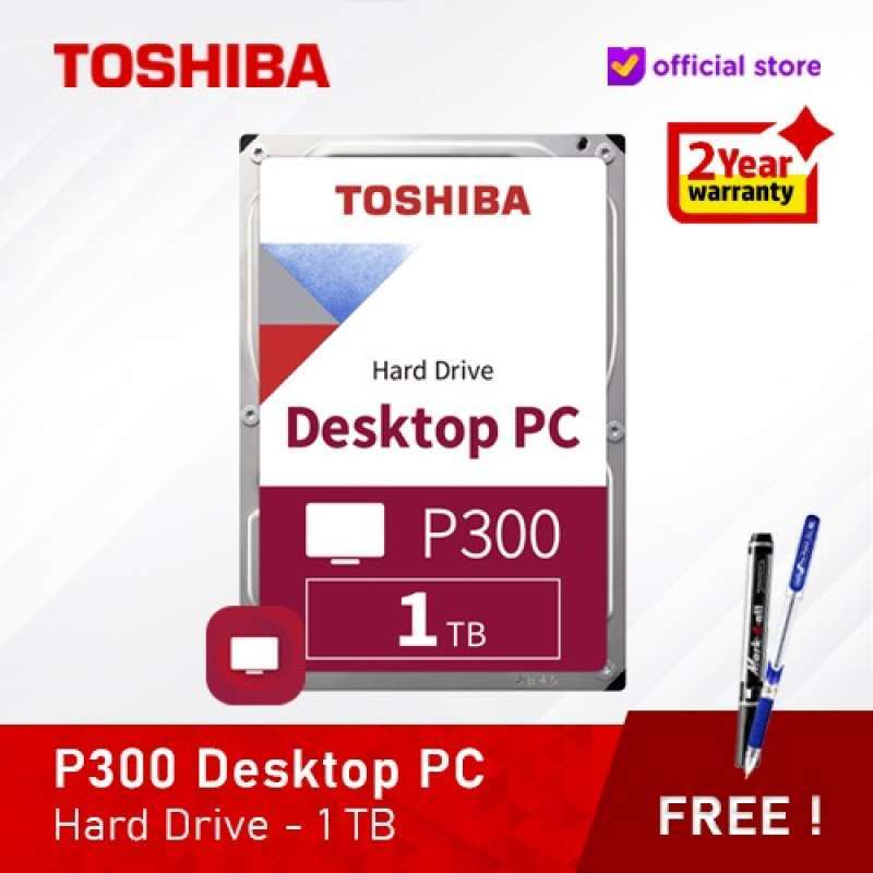 Jual Toshiba P300 Pc 1tb 3.5 Hdd/ Hd/ Hardisk/ Harddisk Internal Di ...