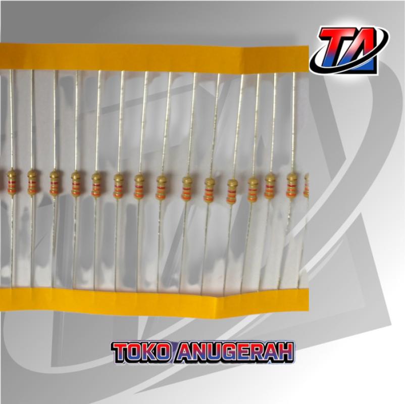 Jual Resistor 1/4w 3.3k Ohm / 3,3k Ohm / 3k3 Ohm 5% Di Seller Toko ...