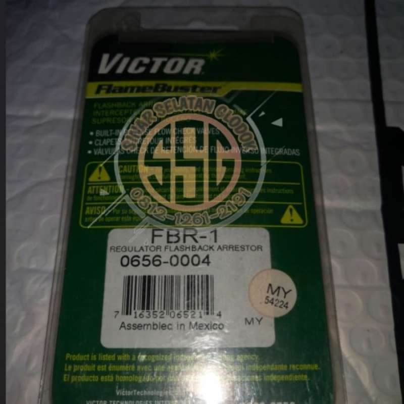 Promo Victor Fbr-1 Regulator Flashback Arrestor Victor 0656-0004 Diskon ...