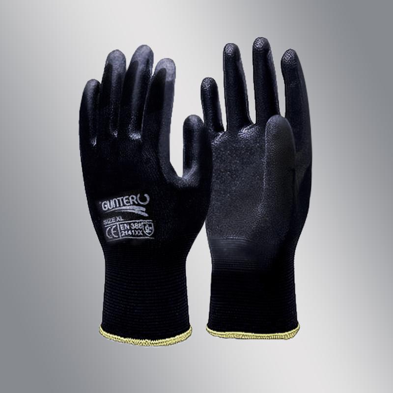 Promo Gunter Sarung Tangan Gt3001 Safety Latex Hitam-sarung Tangan ...