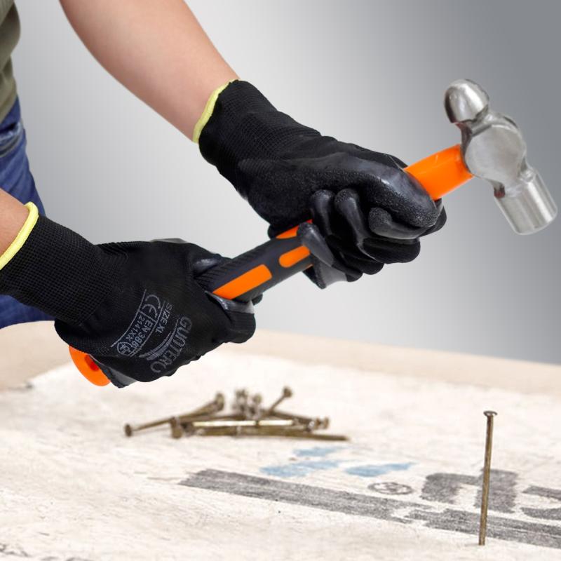 Promo Gunter Sarung Tangan Gt3001 Safety Latex Hitam-sarung Tangan ...