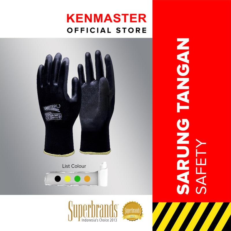 Promo Gunter Sarung Tangan Gt3001 Safety Latex Hitam-sarung Tangan ...