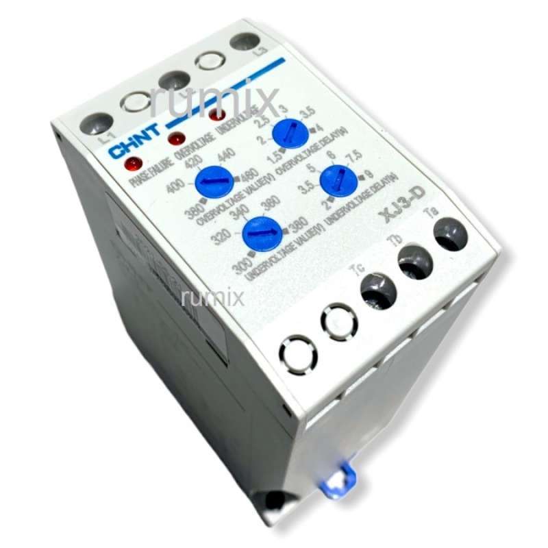 Promo Phase Failure Relay Chint Xj3-d Chint Xj3d 308v Ac Over Under ...