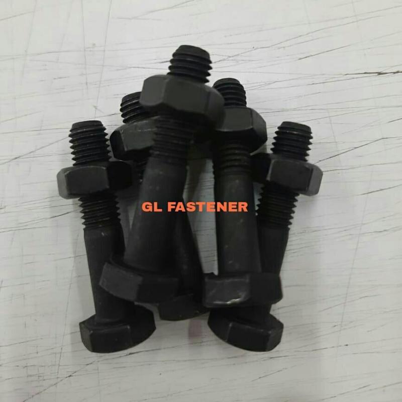 Jual Baut Mur Baja 8.8 M16 X 60 Htb Grade 8.8 Kunci 24 Half Drat P2.0 Ht Di Seller Gl Fastener ...