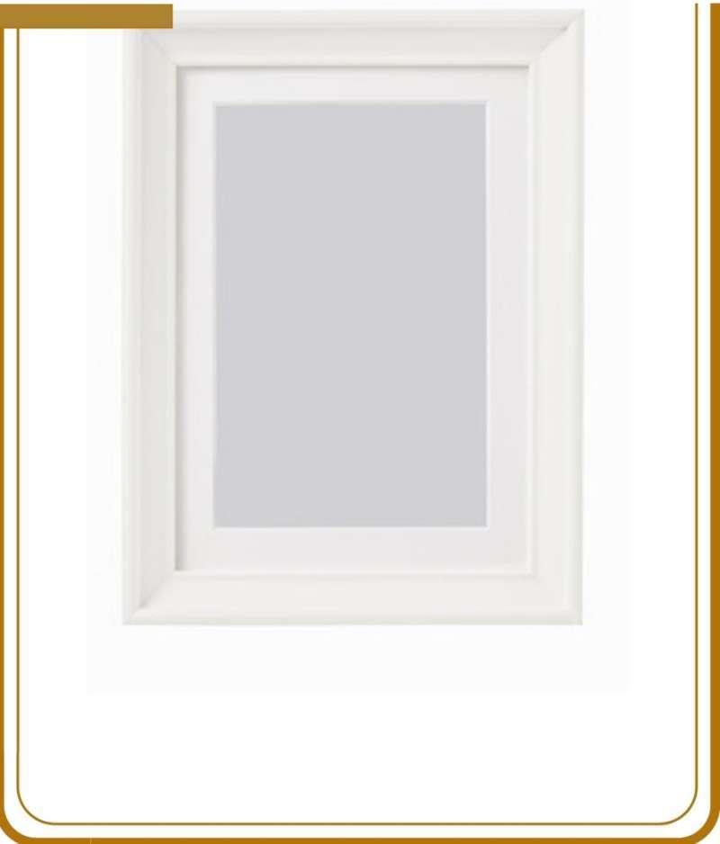 Promo Ikknoppang Bingkai Gambar Frame Foto Putih White Picture Frame ...