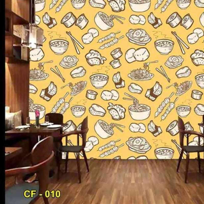 Promo Wallpaper Dinding Custom - Cafe Gratis Lem (02) Diskon 5% Di ...