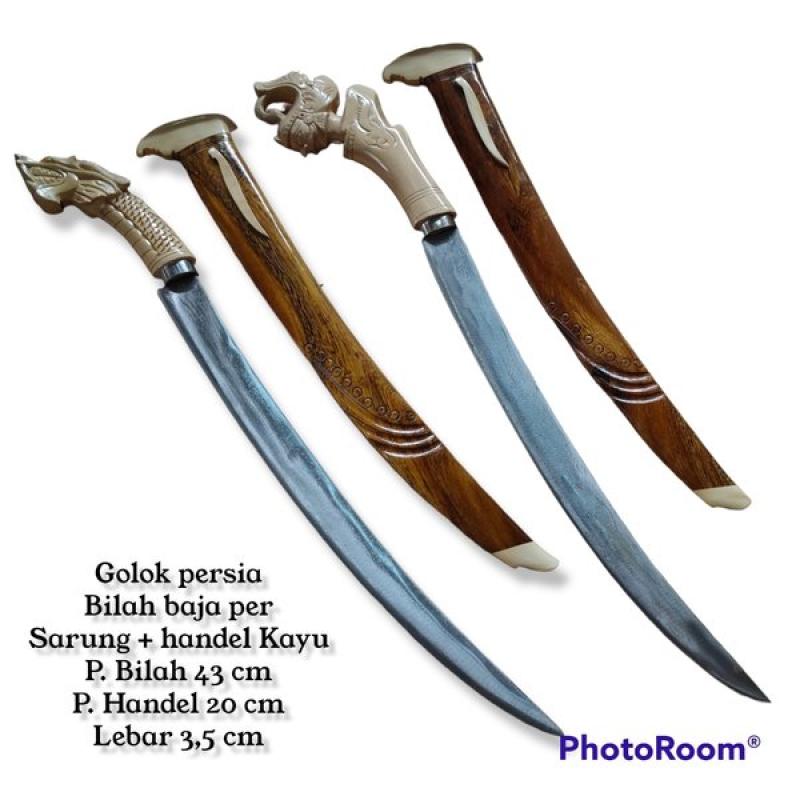 Promo Golok Kebun Golok Baja Golok Kerja Potong Kayu Alat Bantu Ke ...