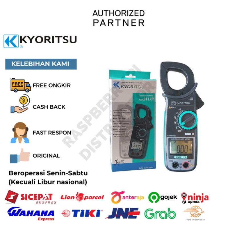 Promo Digital Clamp Meters / Tang Amper Kyoritsu KEW 2117R receptacle ...