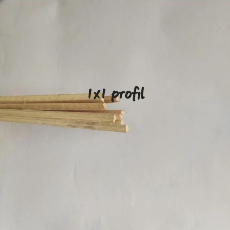 Jual List Lis Profil Polos Plafon Siku Kayu Panjang 2 Meter 2m Di ...