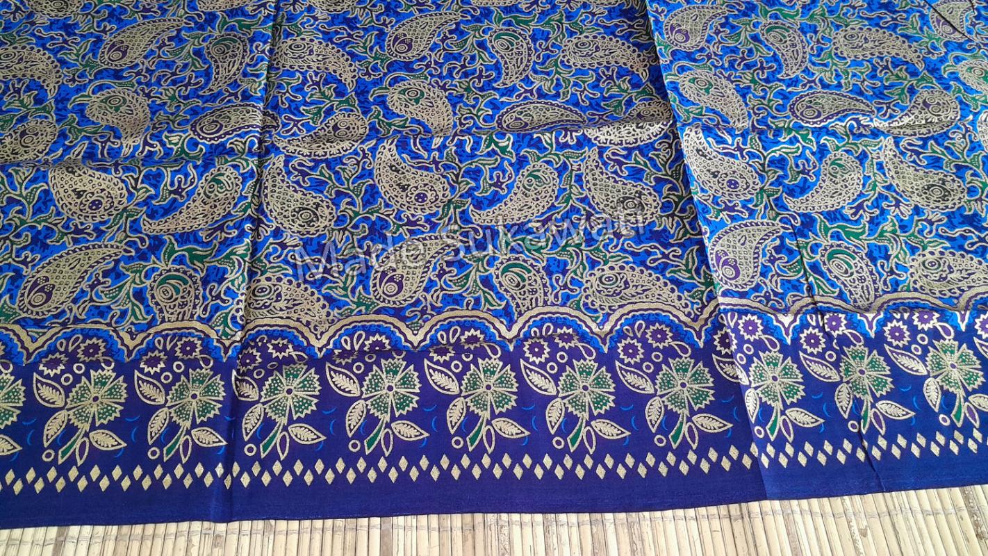 Jual Kain Kamen Batik Halus Bali Motif Keong Lembaran - Hijau Di Seller ...