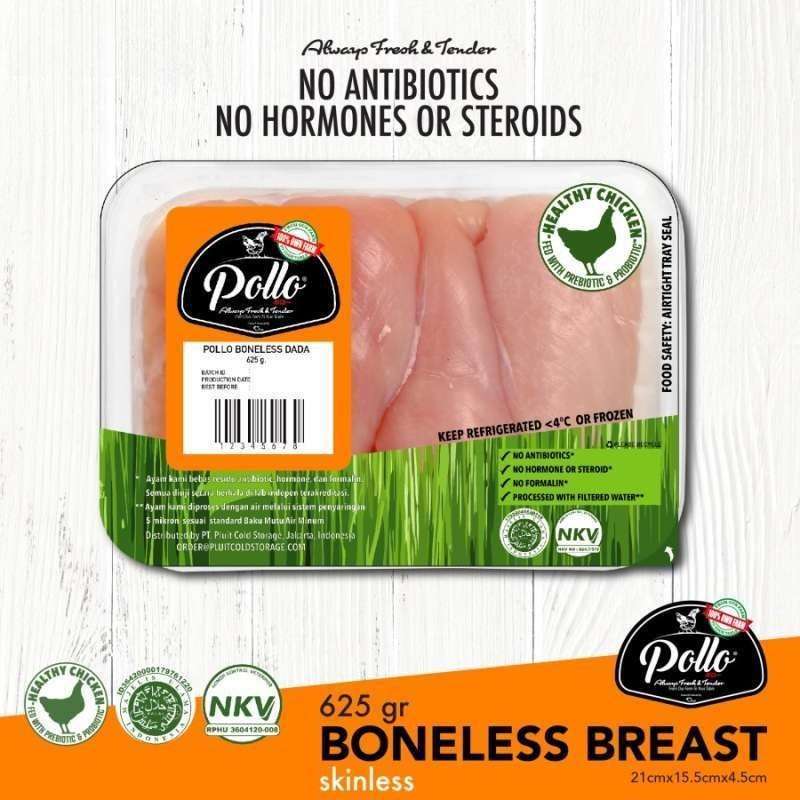 Jual Pollo - Fillet Dada Ayam Probiotik - 625gram Di Seller ...