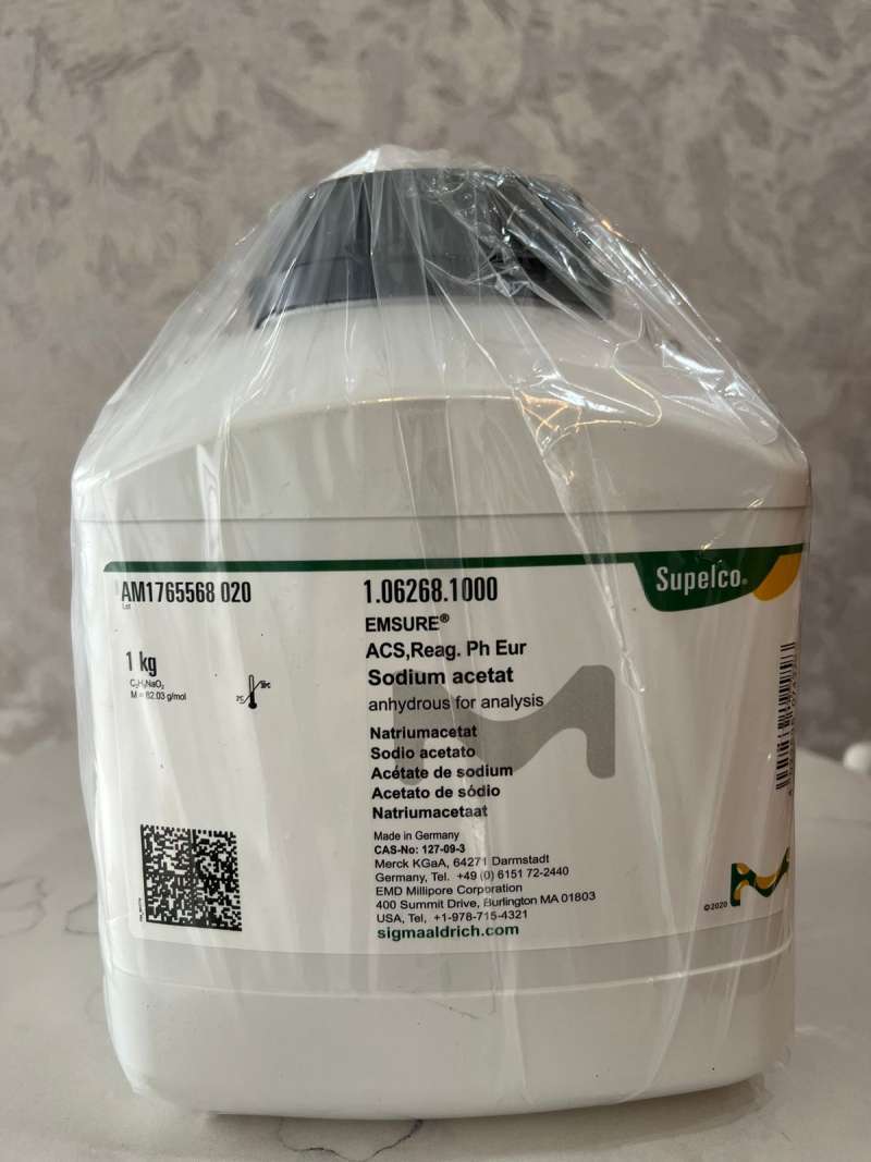 Jual Natrium Asetat / Sodium Acetate For Analysis 1kg Merck 1.06268. ...