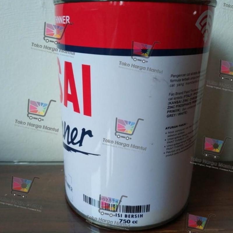 Jual Thinner / Tiner Kansai (fan Brand) 750ml / Pengencer Cat Ftalit Di ...