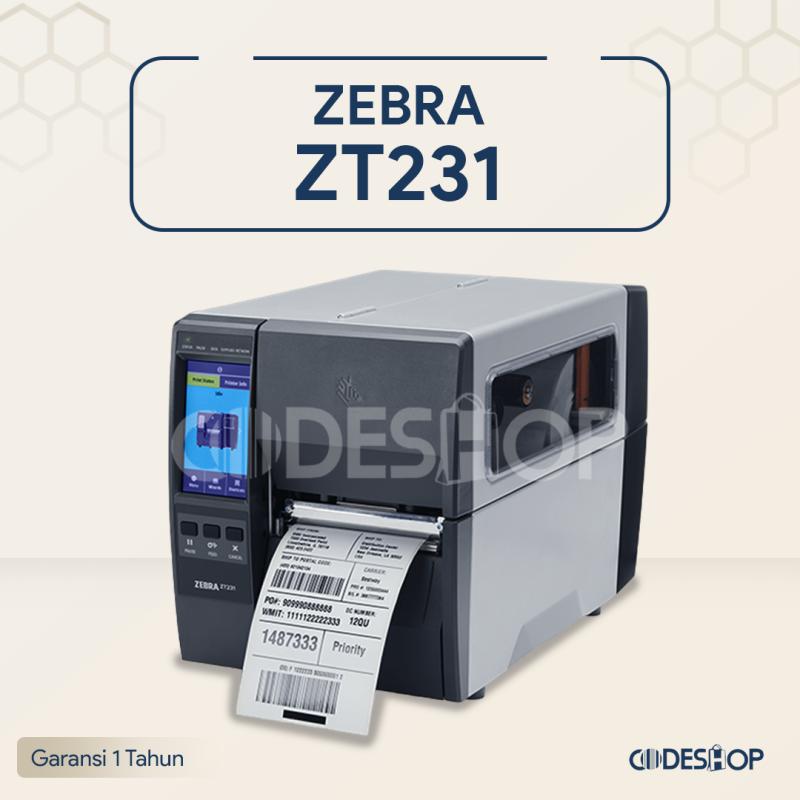 Promo Zebra Zt231 Printer Label Barcode Industrial 203 Dpi Diskon 16% Di Seller Codeshop ...