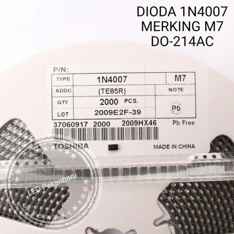 Jual Dioda Ll4007 M7 1n4007 In4007 Smd Do214 1a 1000v Di Seller Led ...