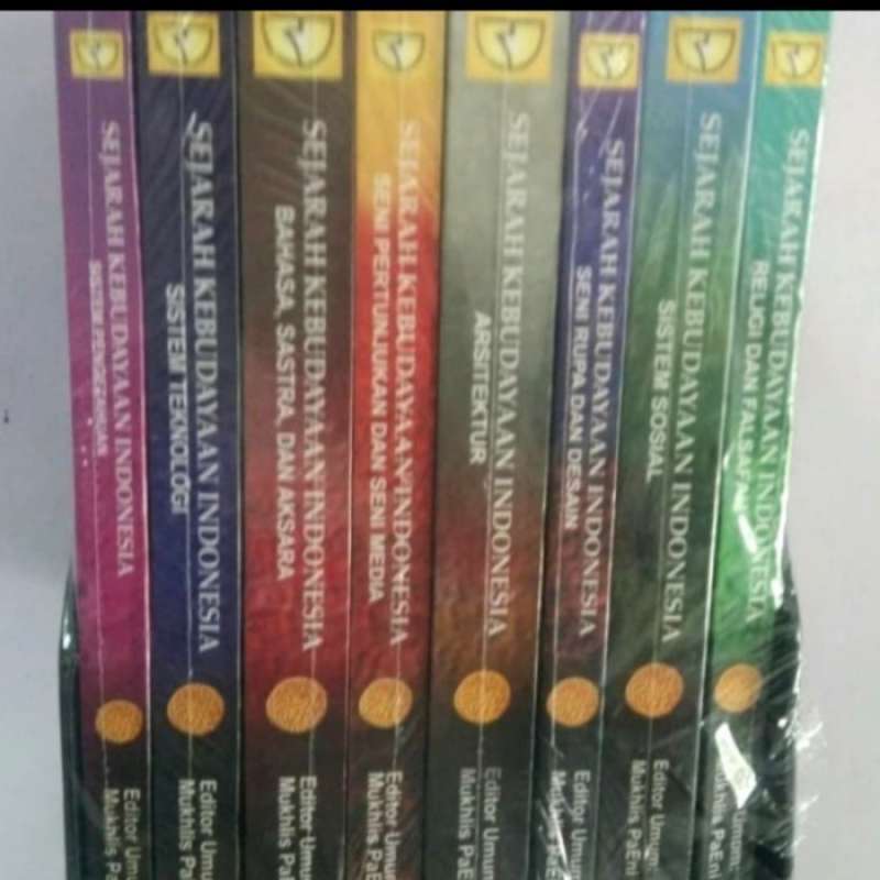 Jual Buku Original Paket Sejarah Kebudayaan Indonesia 8 Buku ...
