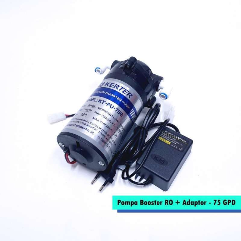 Jual Pompa RO 24V with Adaptor 1.5A - Booster Pump Reserve Osmosis di ...