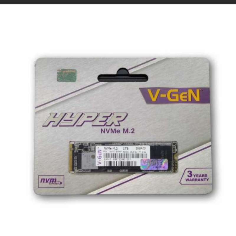 Promo Solid State Drive V-gen 1tb M.2 Nvme Pcie Gen 3.0 - Ssd Vgen M2 ...