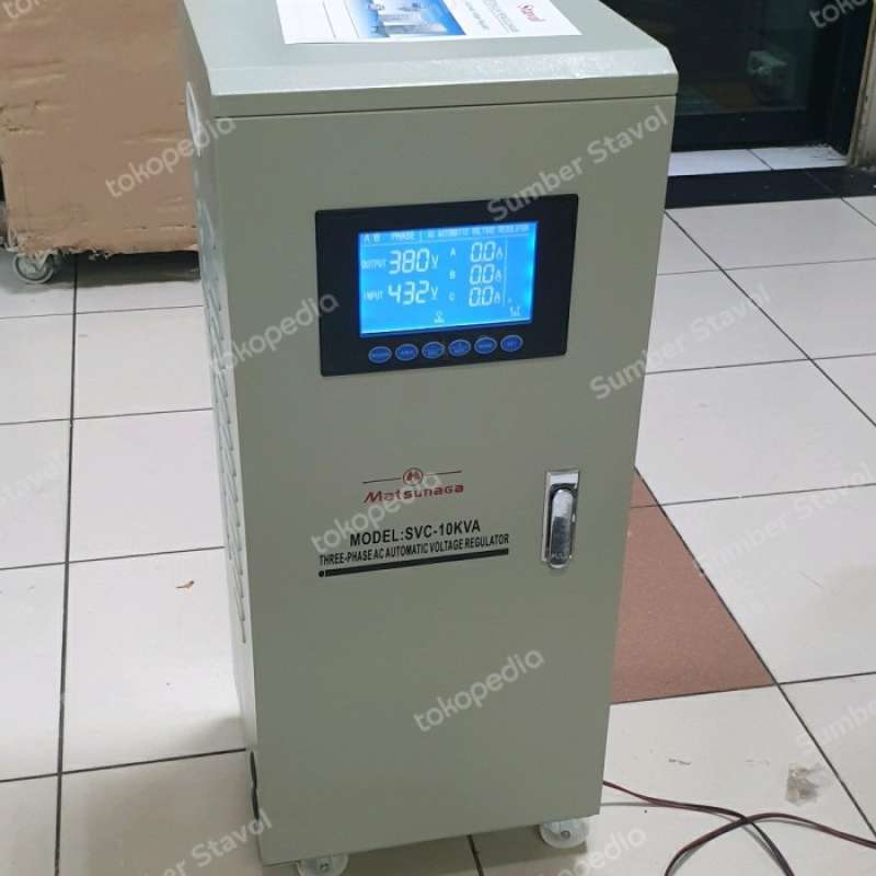 Promo Stabilizer Listrik 10 Kva 3 Phase - Stavol Matsunaga 10 Kva 3 ...