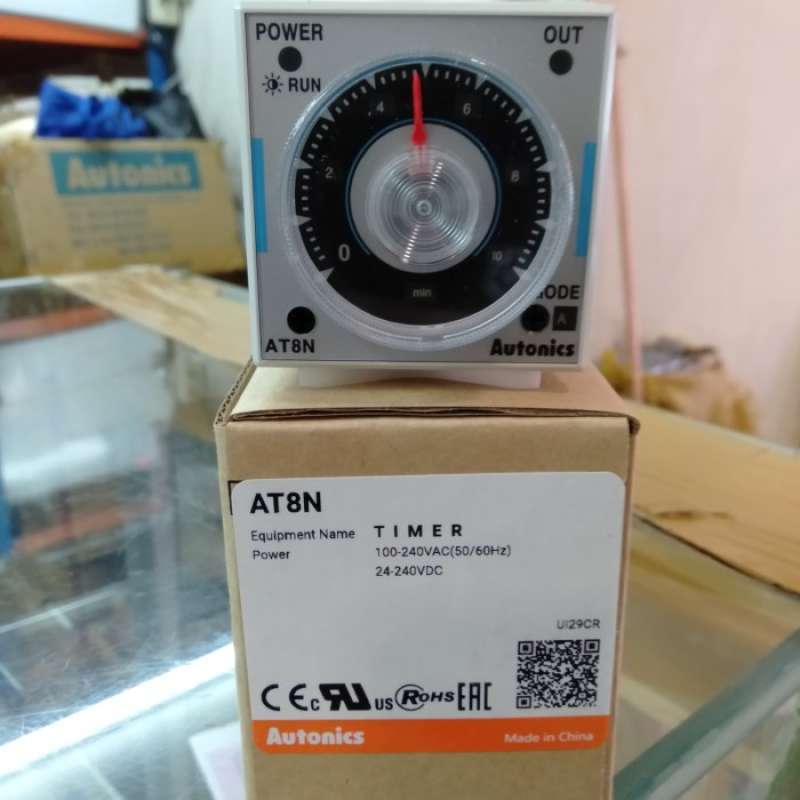Promo Timer Autonics AT8N 220V / Delay Timer Autonics AT8N 220V Diskon ...