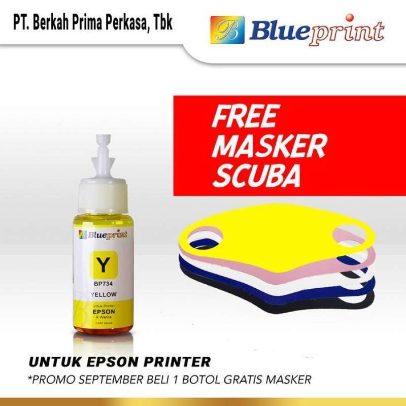 Jual Tinta Epson Blueprint 673 Refill For Printer Epson L800, L805 ...