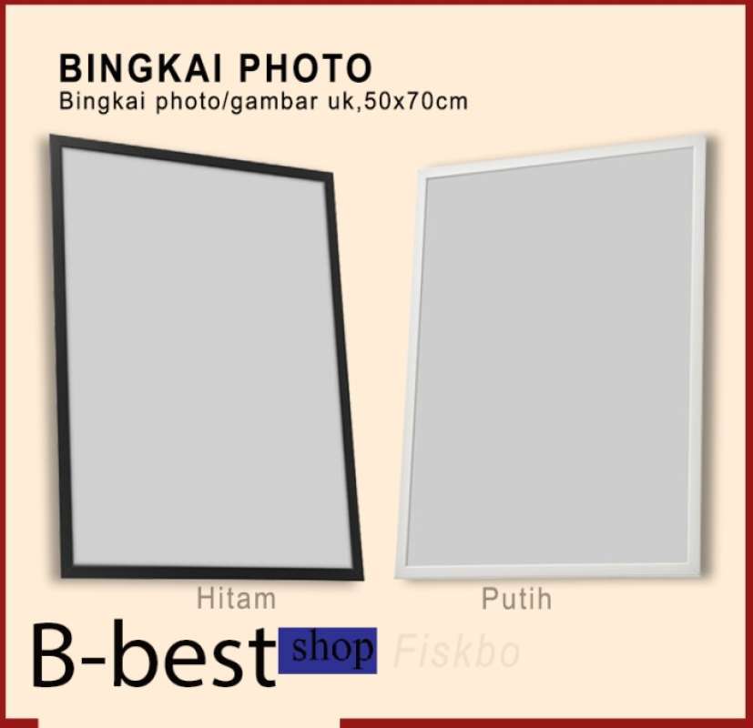 Promo Frame Foto Minimalis / Bingkai Gambar Ukuran 50X70 Cm Bingkai ...