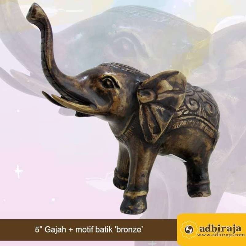 Promo Patung Arca Gajah + motif batik Kuningan 5 Diskon 23% di Seller ...