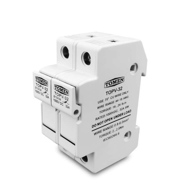 Promo Dc Fuse Holder Tomzn Topv-32 Solar Pv 2p 1000v Rumah Sekring ...