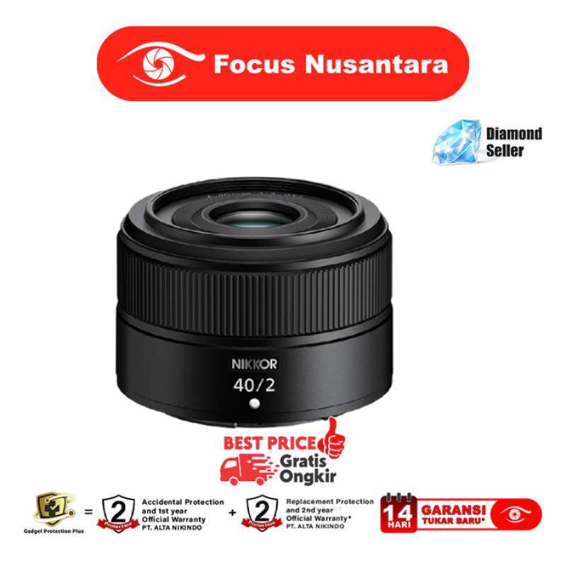 Promo Nikkor Z 40Mm F/2 Lens Diskon 2% di Seller KurstMarts - Kapuk ...
