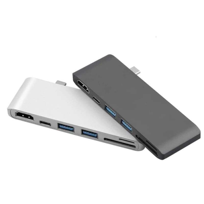 Promo USB C HUB dongle HDMI Splitter TF Micro Card Reader Diskon 23% di ...