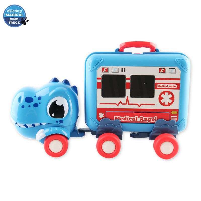 Jual Okiedog Magical Dino Truck Doctor - Mainan Playhouse Anak Dino Truck Di Seller Okiedog ...