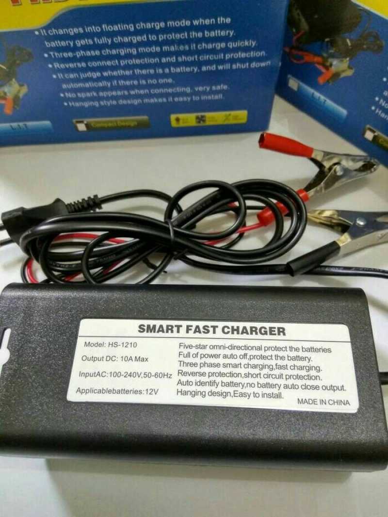 Promo smart fast charger Aki 12v__10a Diskon 23% di Seller Pixel Tech ...