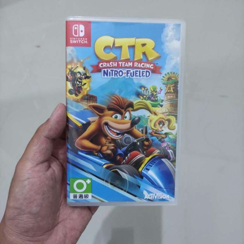 Jual catridge ctr crash team racing nitro fueled Nintendo Switch di ...