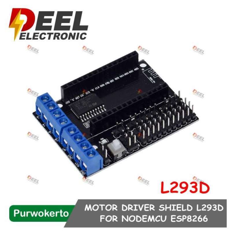 Jual Motor Driver Shield L293d For Nodemcu Esp8266 Esp 12s Shield L293