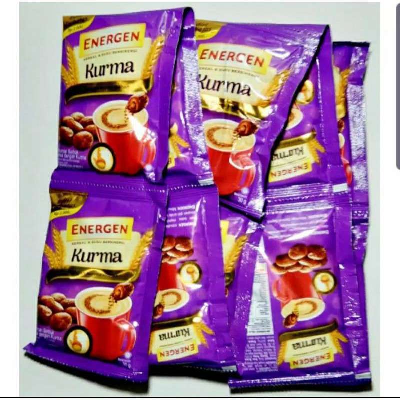 Jual Energen Kurma Sereal 1 Renceng isi 10sachet@29gr di Seller Sembako ...
