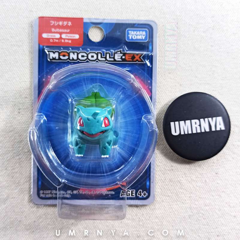 Promo Figure Pokemon Bulbasaur Takara Tomy Moncolle ex Bulbasur ... Promo Figure Pokemon Bulbasaur Takara Tomy Moncolle ex Bulbasur ...