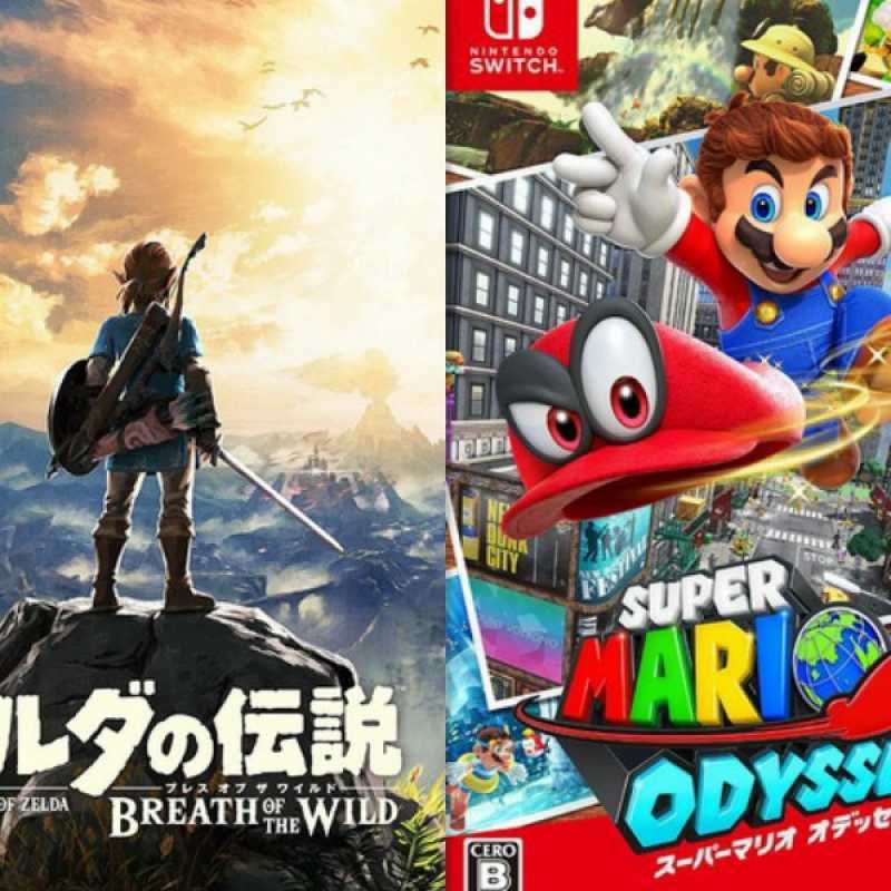 Promo Zelda Breath Of The Wild + Super Mario Odyssey Diskon 17% di Seller Gadget Gaming ...