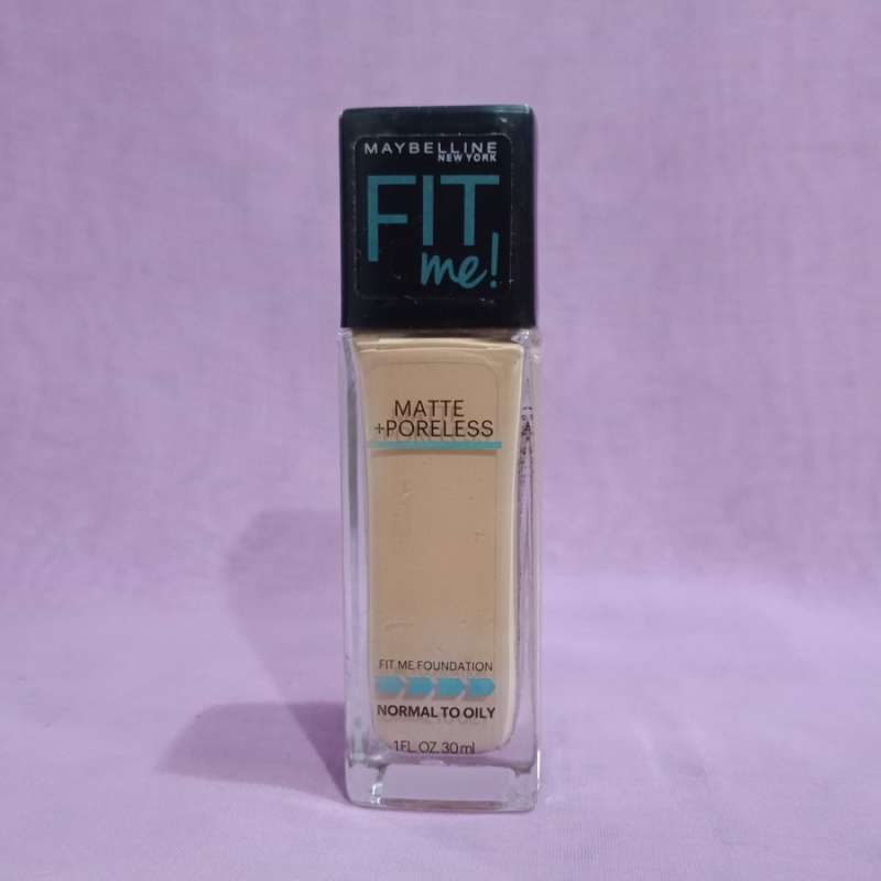 Jual JAR - Maybelline Fit Me Matte Foundation Matte 30ml di Seller J.A ...