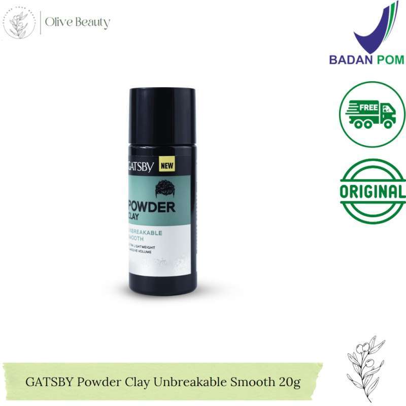 Jual GATSBY Powder Clay Unbreakable Smooth 20g di Seller Olive Beauty ...