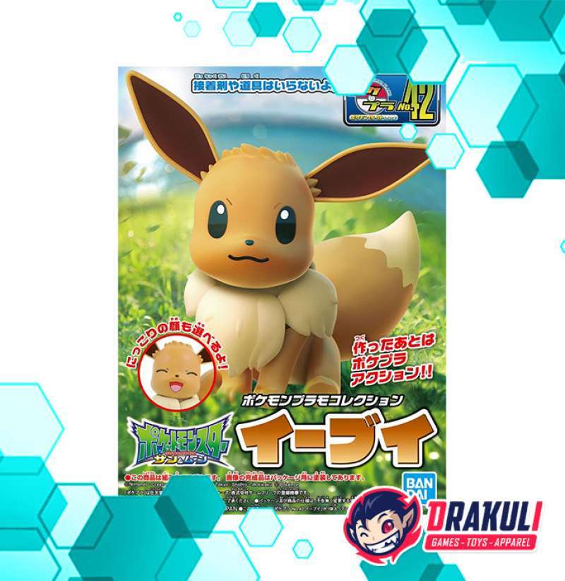 Promo BANDAI Plamo Pokemon 42 Eevee Diskon 23% di Seller Indah Toys ...